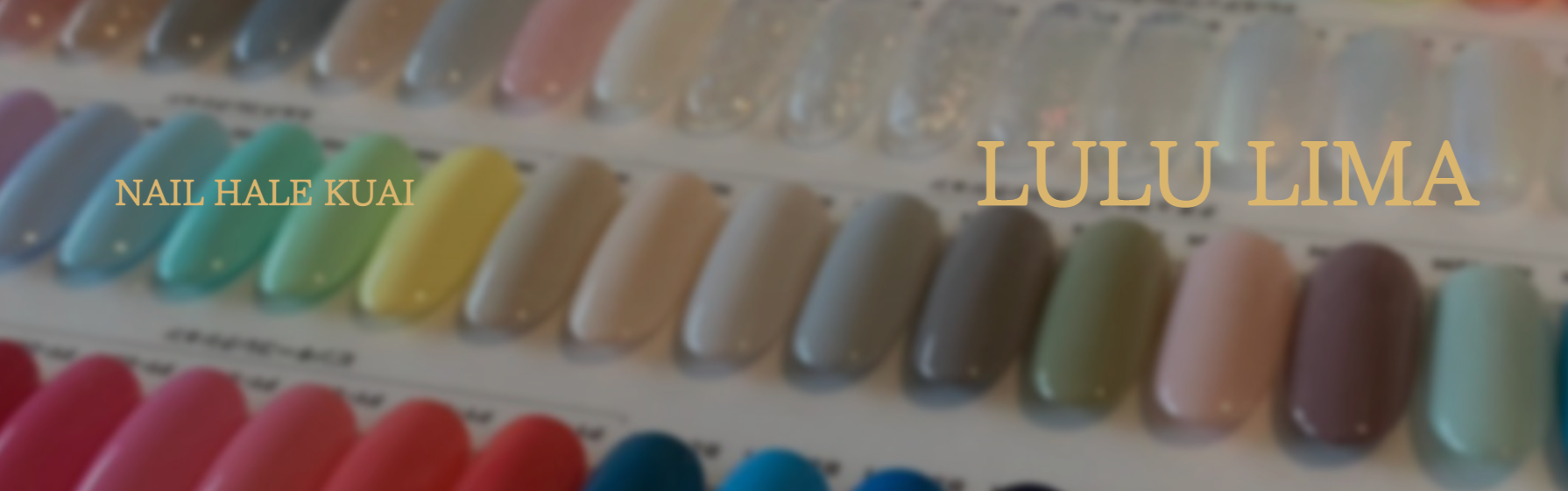 ネイル予約サイト（LULU LIMA）