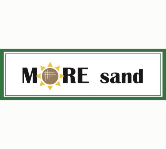 MORE sand